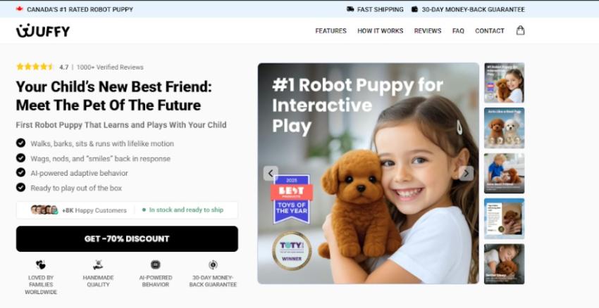 Wuffy Robot Dog Review – Is This Trending Robotic Puppy Really Worth It ...